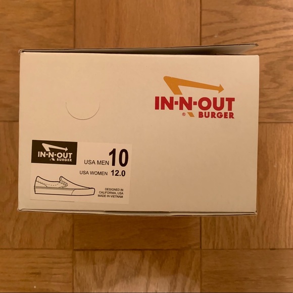 In-N-Out | Shoes | Innout Burger Shoes Sandals Slides California | Poshmark